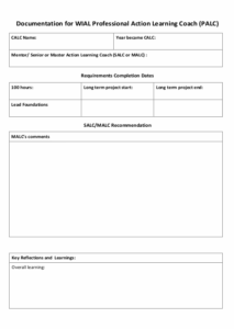 Blank Study Record Template | Free Excel Templates