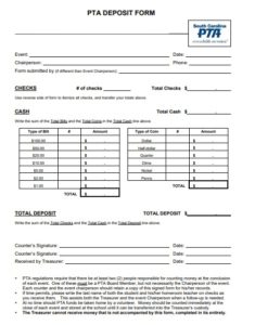 Deposit Record Templates | 16+ Free Docs, Xlsx & PDF Samples, Formats ...