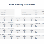 Study Record Templates | 9+ Free Docs, Xlsx & PDF Formats, Samples ...