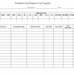 Cash Register Templates | 8+ Free Printable Docs, Xlsx & PDF Formats ...