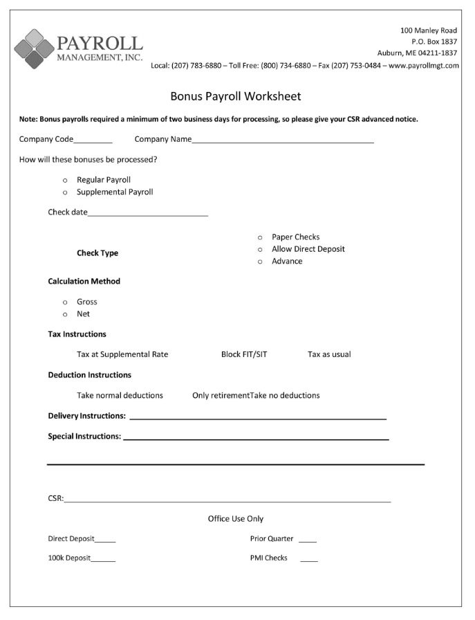 Blank Payroll Calculator Template | Free Excel Templates