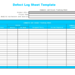 Defect Log Templates | 10+ Free Printable Word, Excel & PDF Formats ...