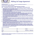 Mailing List Templates | 12+ Free Docs, Xlsx & PDF Formats, Samples ...