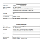 Message Slip Templates | 9+ Free Printable Docs, Xlsx & PDF Formats ...