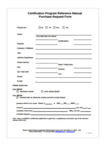 Program Purchase Request Form | Free Excel Templates
