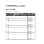 Sales Log Templates | 12+ Free Docs, Xlsx & PDF Formats, Samples ...