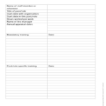 Employee Training Register Templates | 7+ Free Docs, Xlsx & PDF Formats ...