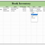 Book Inventory Templates | 13+ Free Printable Xlsx, Docs & PDF Formats ...