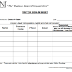 Office Visitor Form Templates | 13+ Free Docs, Xlsx & PDF Formats ...