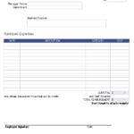 Expense Reimbursement Form Templates | 19+ Free Docs, Xlsx & PDF ...