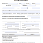 Travel Advance Request Form Templates | 9+ Free Xlsx, Docs & PDF ...