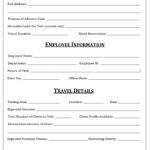 Travel Advance Request Form Templates | 9+ Free Xlsx, Docs & PDF ...