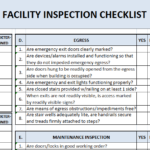 Building Maintenance Checklist Template | 7+ Free Docs, Xlsx & PDF ...