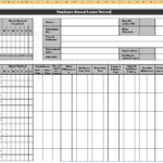 Employee Annual Leave Record Sheet Templates | 7+ Free Docs, Xlsx & PDF ...
