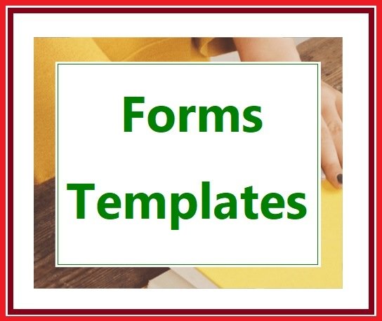 formtemplates | Free Excel Templates