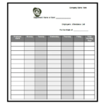 Attendance List Templates | 18+ Free Printable Xlsx, Docs & PDF Samples ...