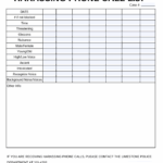 Telephone Call List Templates | 10+ Free Printable Xlsx, PDF & Docs ...