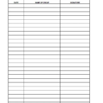 Attendance List Templates | 18+ Free Printable Xlsx, Docs & PDF Samples ...