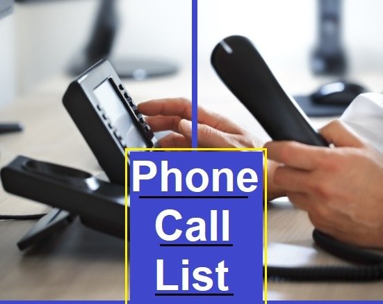 phonecalllist | Free Excel Templates