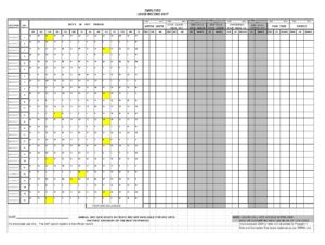Yearly Leave Calculator Template | Free Excel Templates