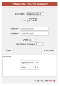 Pythagorean Theorem Calculator Templates | 10+ Free Xlsx, Docs & PDF ...