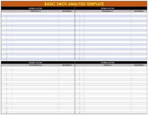 SWOT Analysis Templates | 13+ Free Xlsx, Docs & PDF Formats, Samples ...