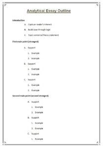Essay Outline Examples | 8+ Free Xlsx, Docs & PDF Formats, Samples ...