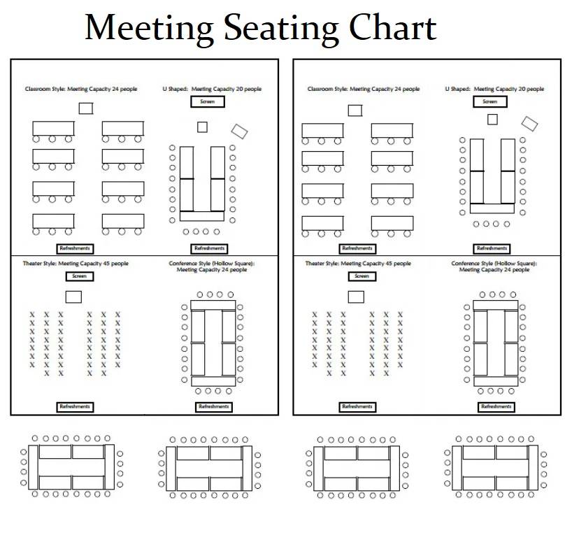 Meeting Seating Chart Template | Free Excel Templates