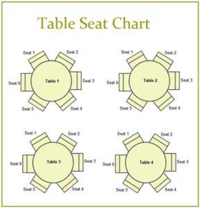 Seating Chart Templates | 12+ Free Xlsx, Docs & PDF Formats, Samples ...