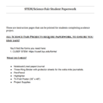 Science Fair Project Templates | 10+ Free Printable Xlsx, Docs and PDF ...
