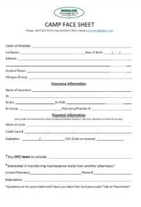 Face Sheet Templates | 10+ Free Printable Xlsx, Docs and PDF Formats ...